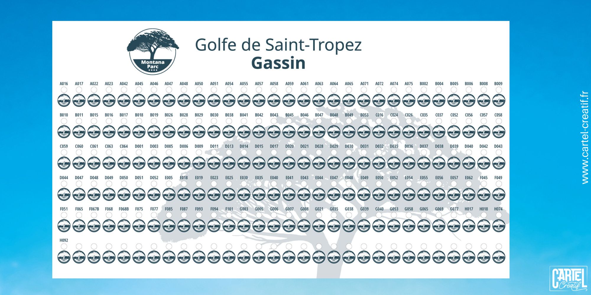 Tableaux à clés - Signalétique sur mesure | Cartel Créatif